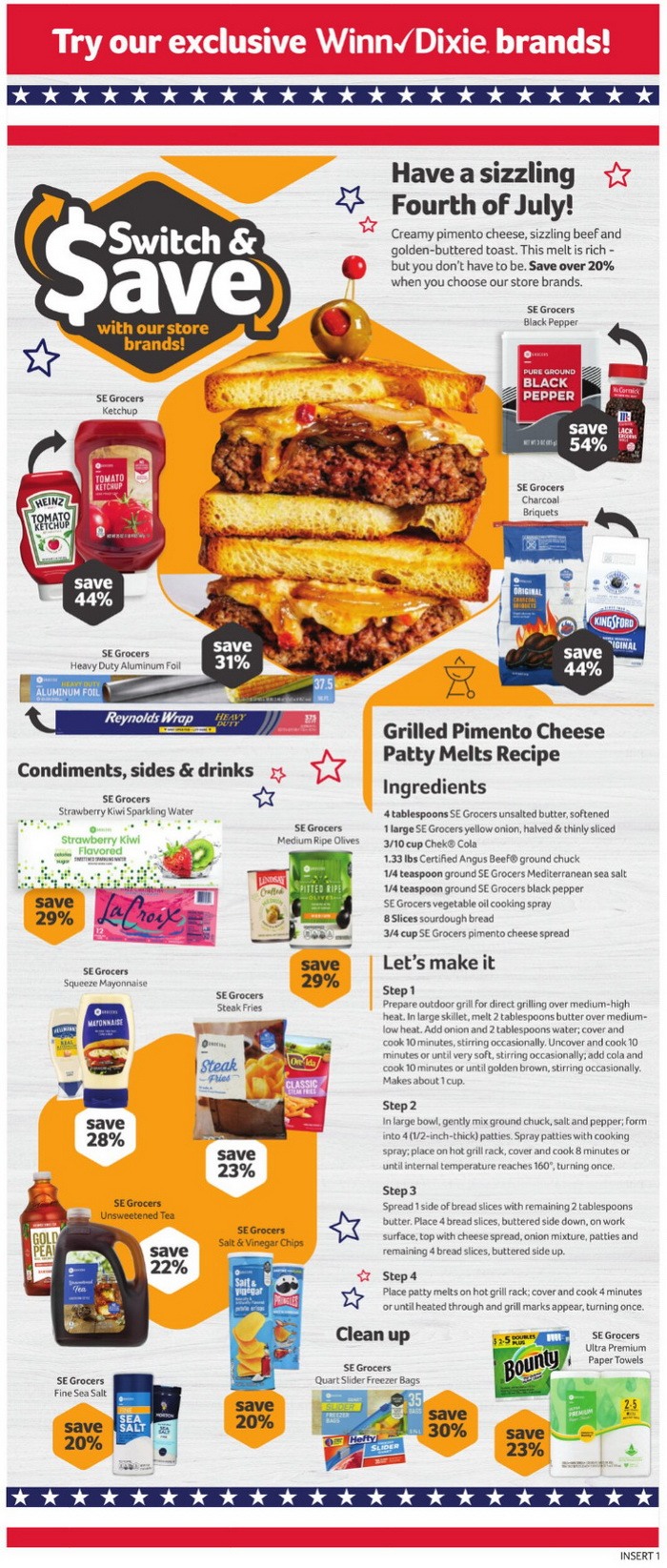 Winn-Dixie Weekly Ad Jun 25 – Jul 01, 2025