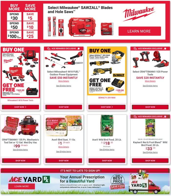 ACE Hardware Monthly Ad Aug 01 – Aug 26, 2025