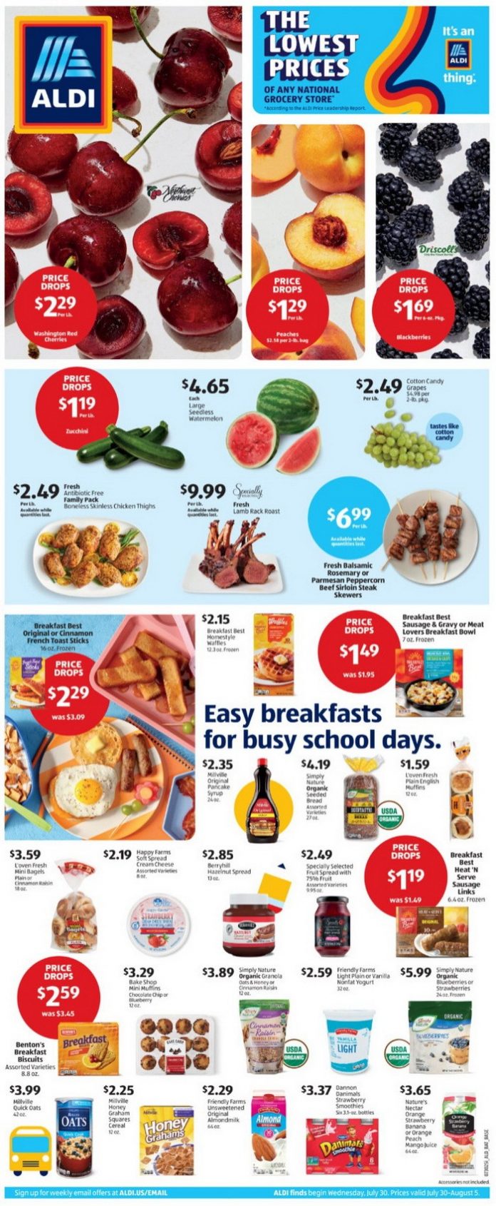 ALDI Weekly Ad Jul 30 – Aug 05, 2025