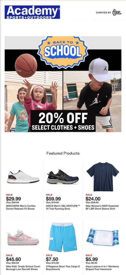 Academy Sports + Outdoors Weekly Ad Jul 24 – Jul 30, 2025