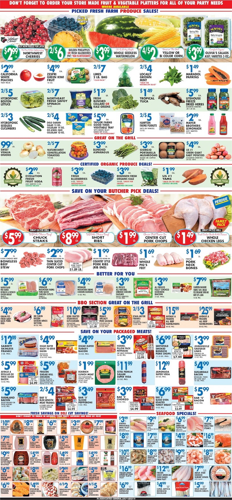 Associated Supermarkets Weekly Ad Jul 04 – Jul 10, 2025 (4th of July ...