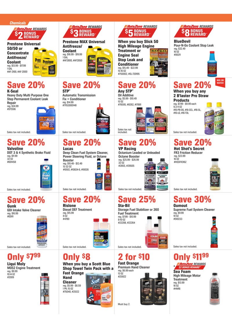 AutoZone Monthly Ad Jul 01 – Jul 28, 2025
