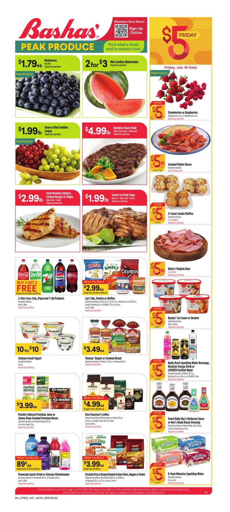 Bashas Weekly Ad Jul 16 – Jul 22, 2025