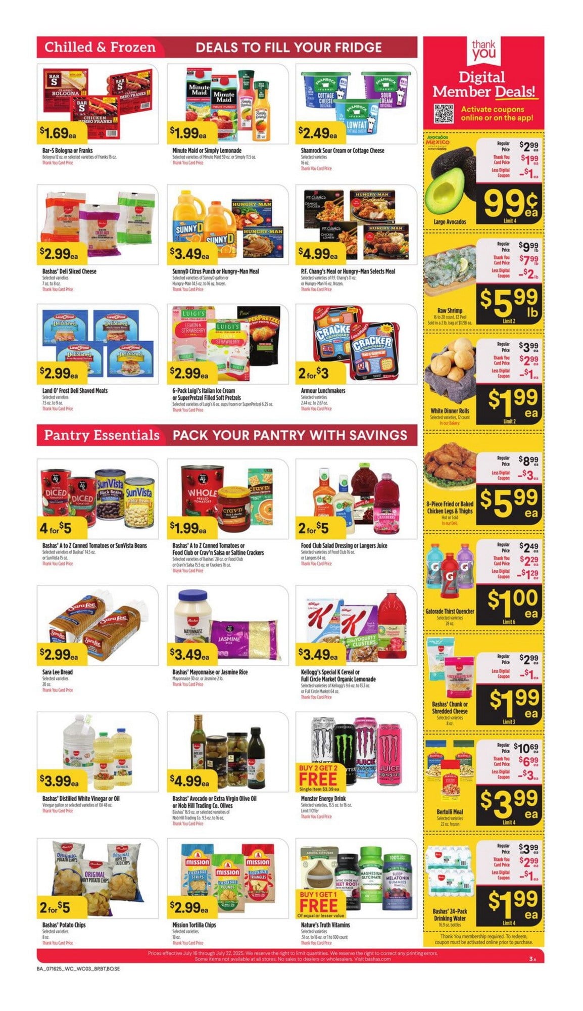 Bashas Weekly Ad Jul 16 – Jul 22, 2025