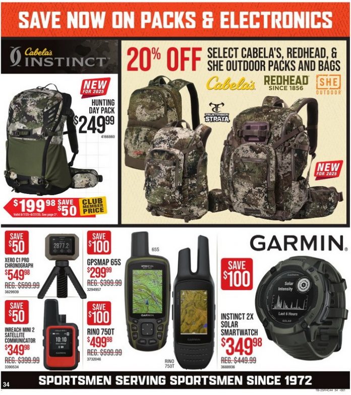 Bass Pro Shops Fall Hunting Classic Sale Aug 07 – Aug 27, 2025