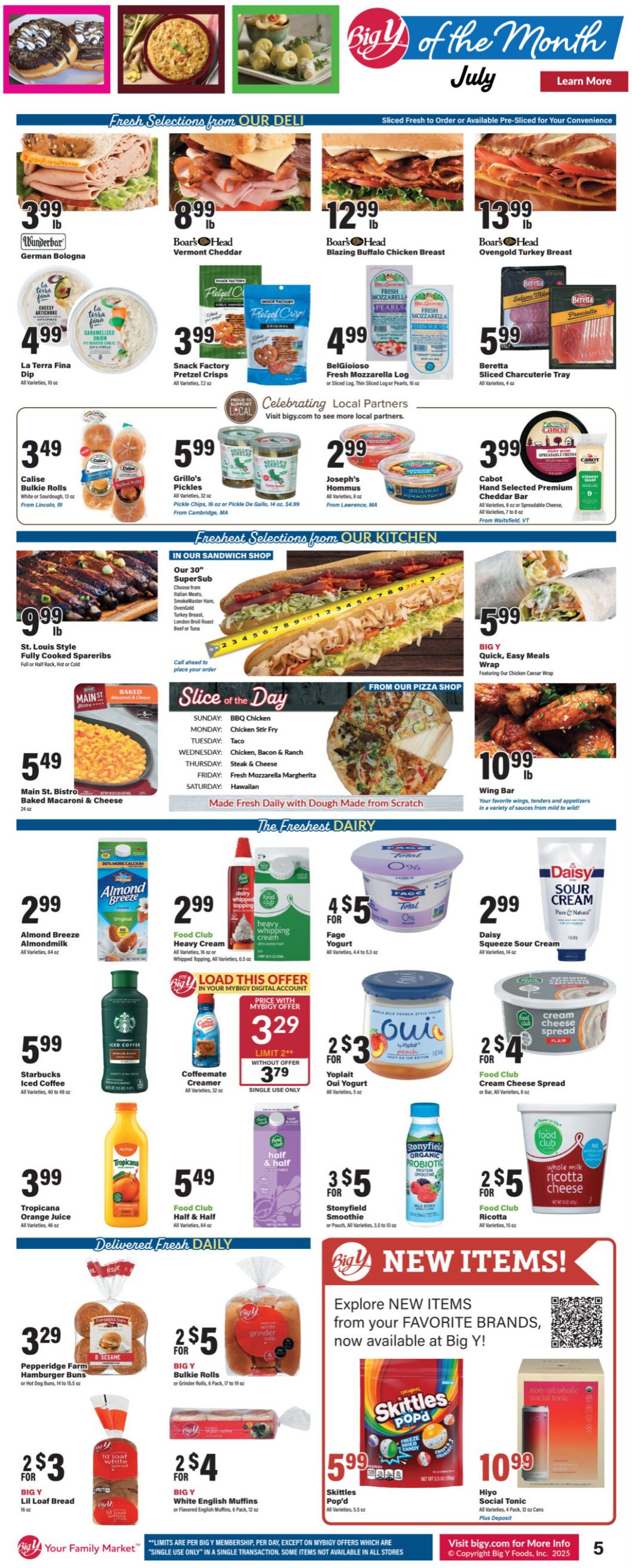 Big Y Weekly Ad Jul 03 – Jul 09, 2025 (4th of July Promotion Included)