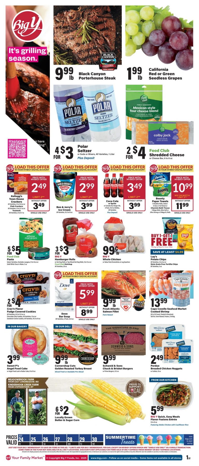 Big Y Weekly Ad Jul 24 – Jul 30, 2025