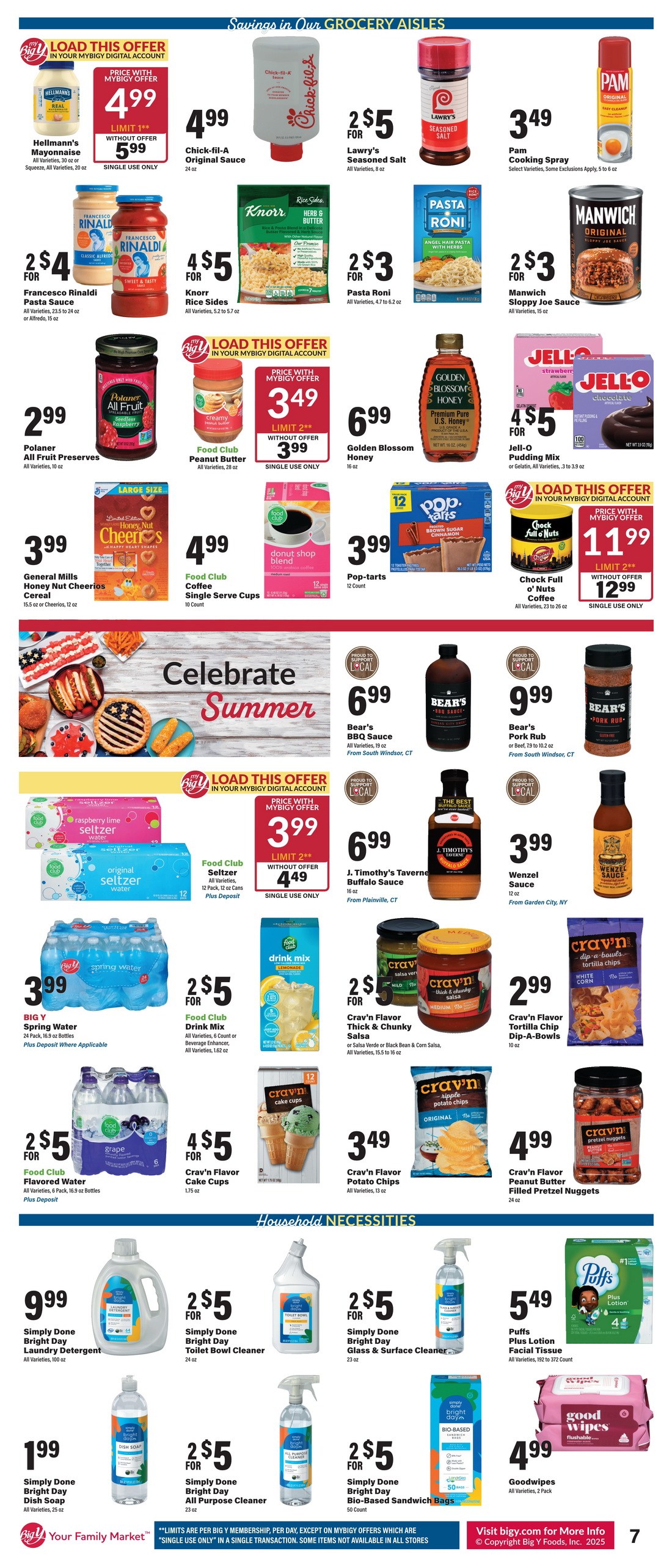Big Y Weekly Ad Jul 24 – Jul 30, 2025