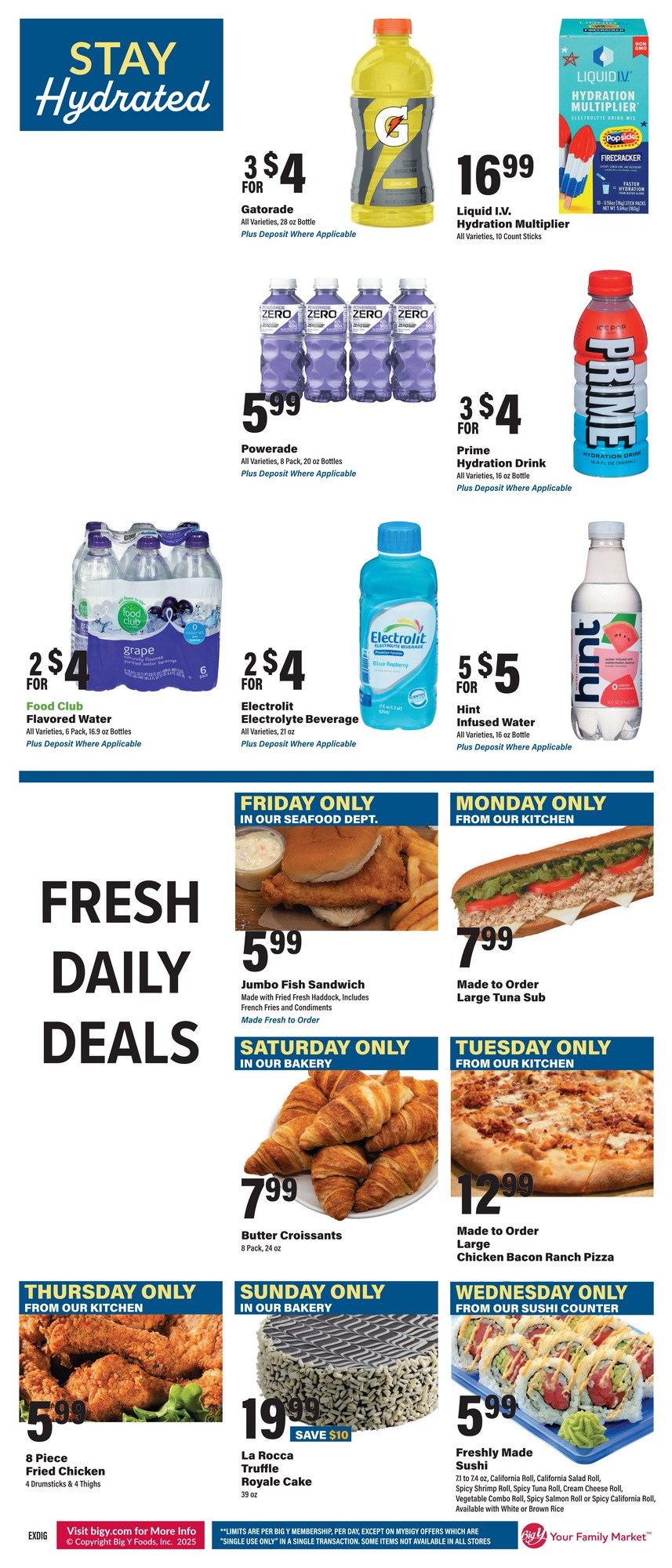 Big Y Weekly Ad Jul 31 – Aug 06, 2025