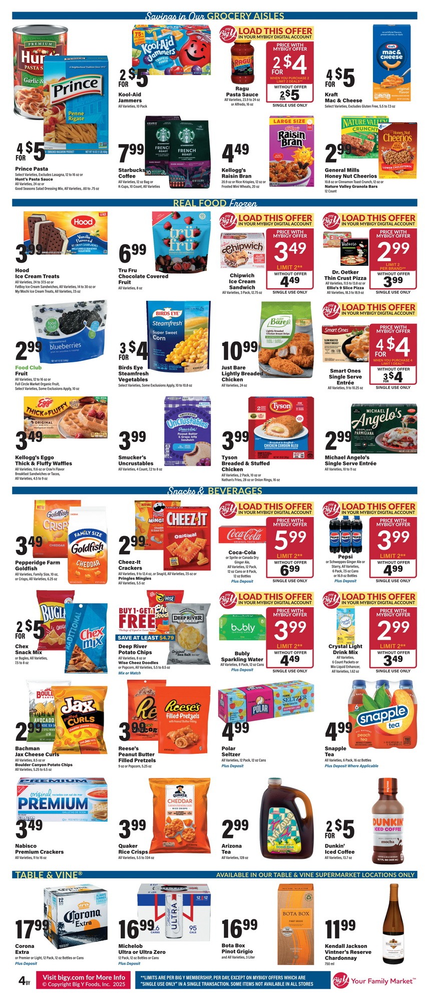 Big Y Weekly Ad Jul 31 – Aug 06, 2025
