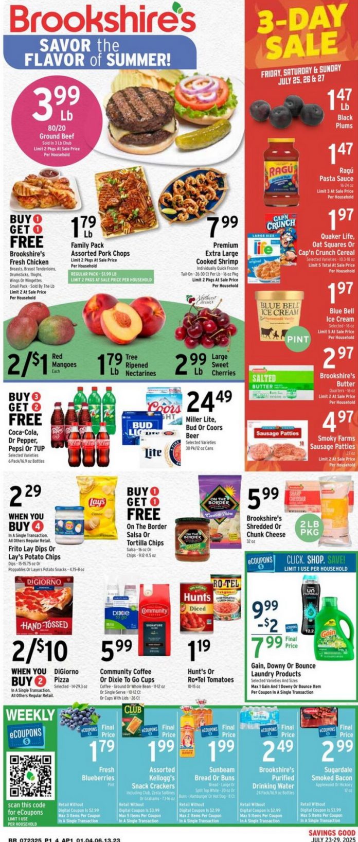Brookshire's Weekly Ad Jul 23 – Jul 29, 2025