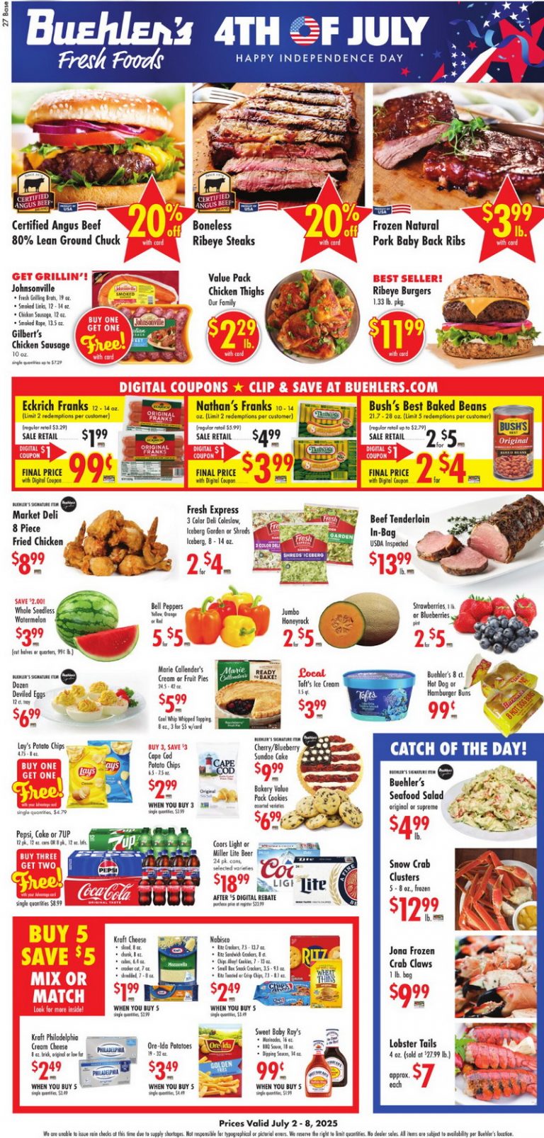 Buehler's Weekly Ad Jul 02 – Jul 08, 2025