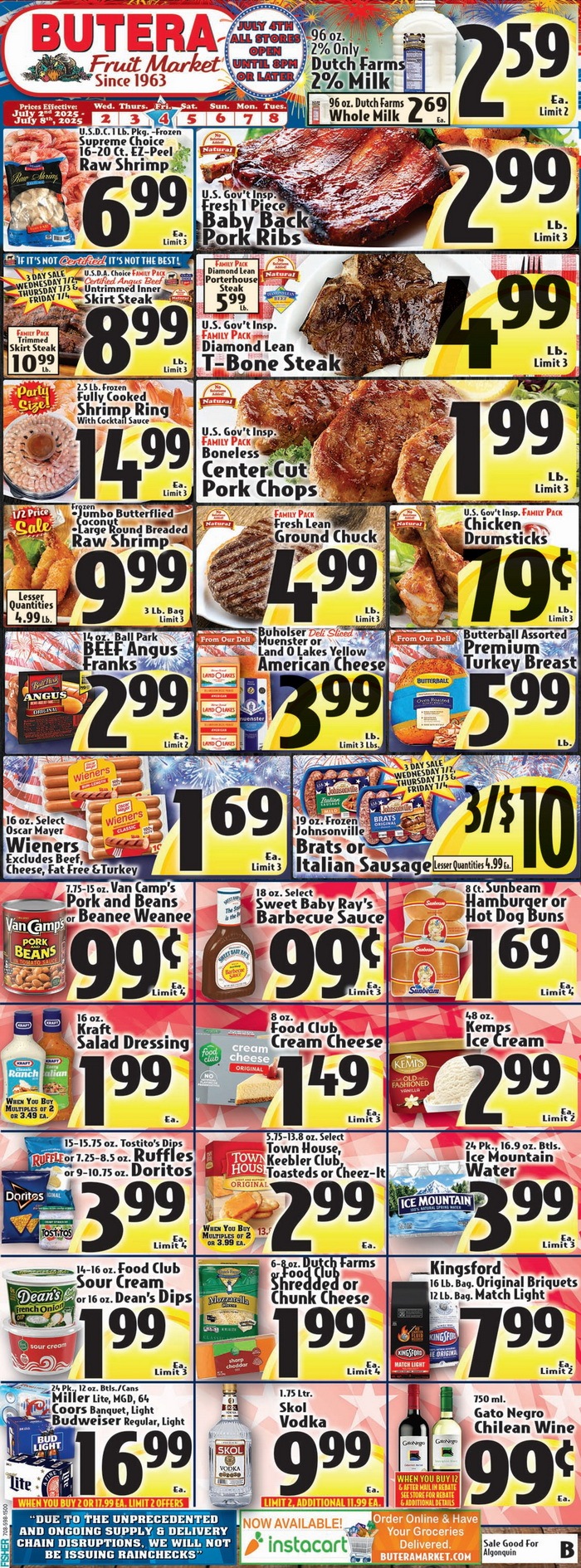 Butera Weekly Ad Jul 02 – Jul 08, 2025
