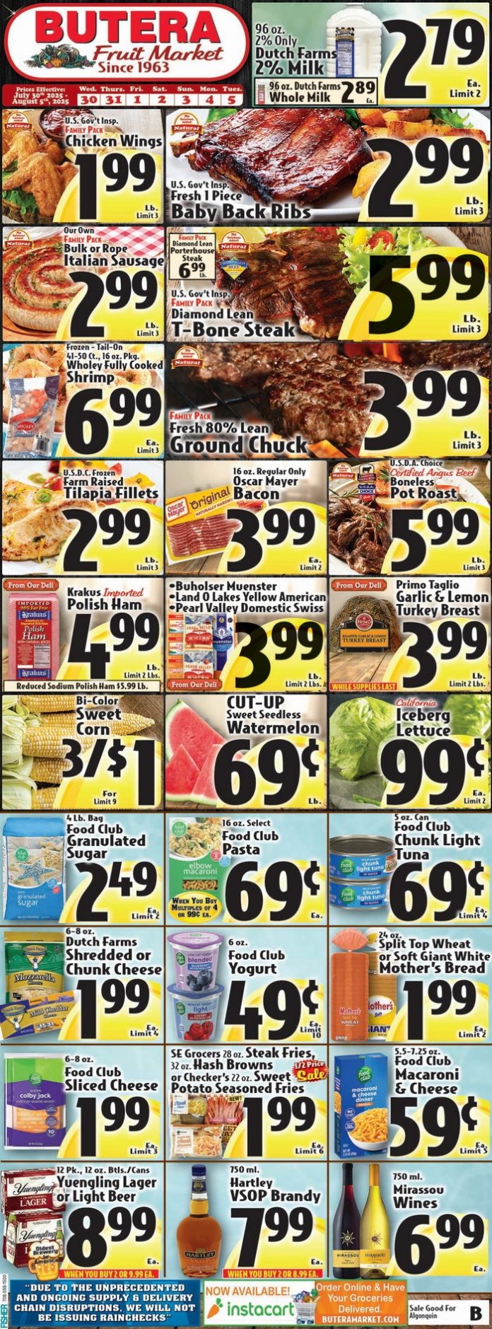 Butera Weekly Ad Jul 30 – Aug 05, 2025