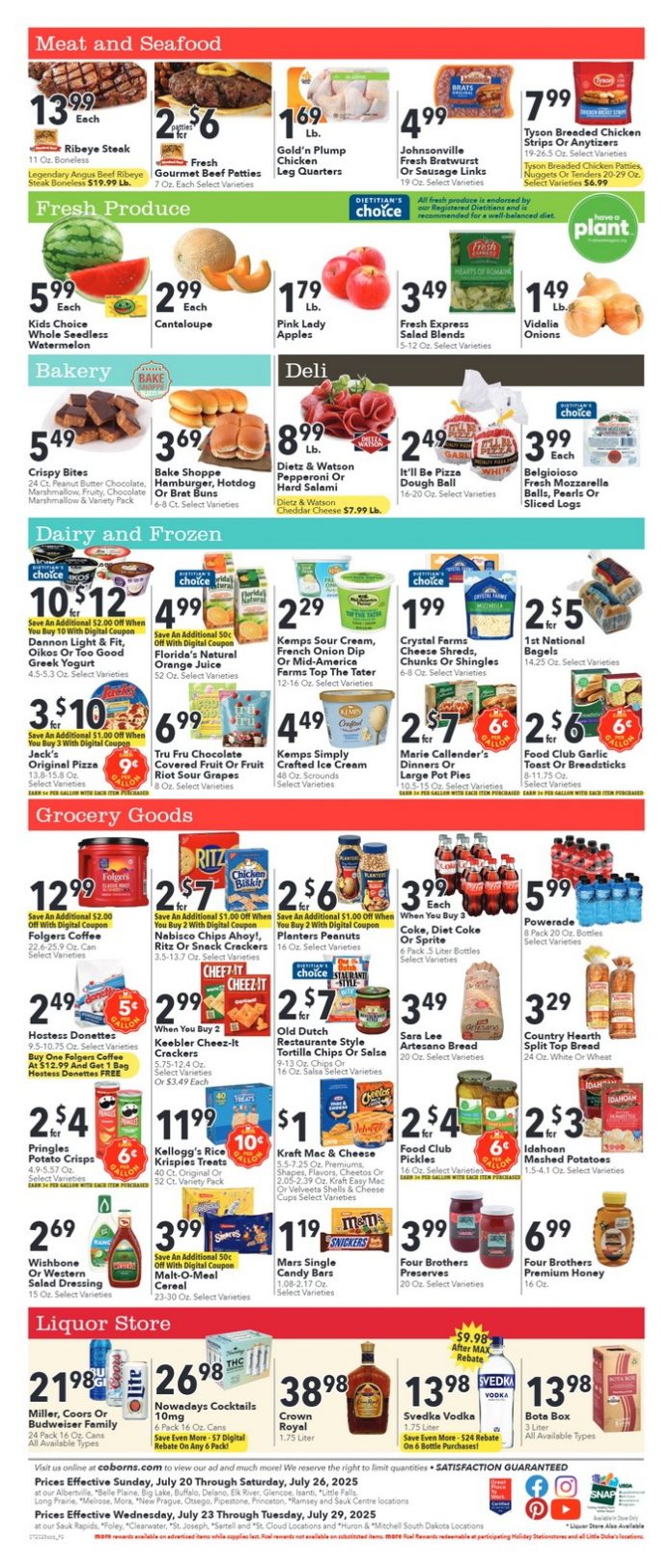 Coborn's Weekly Ad Jul 23 – Jul 29, 2025
