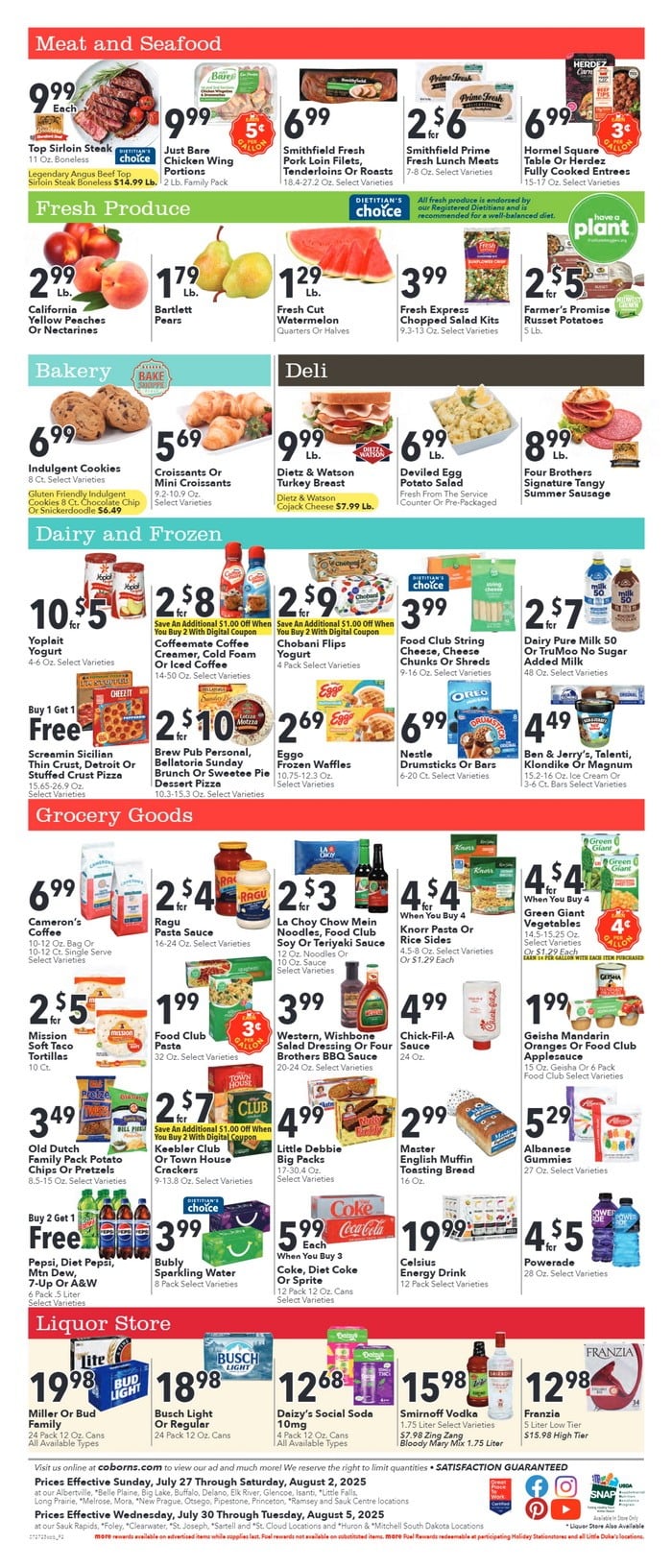 Coborn's Weekly Ad Jul 30 – Aug 05, 2025