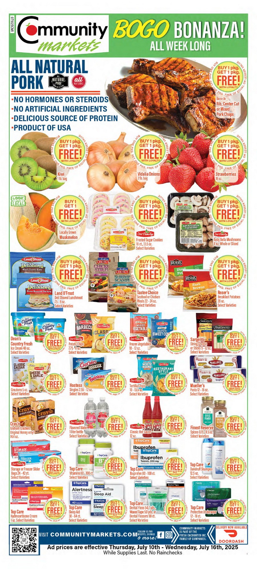 Community Markets Weekly Ad Jul 10 – Jul 16, 2025