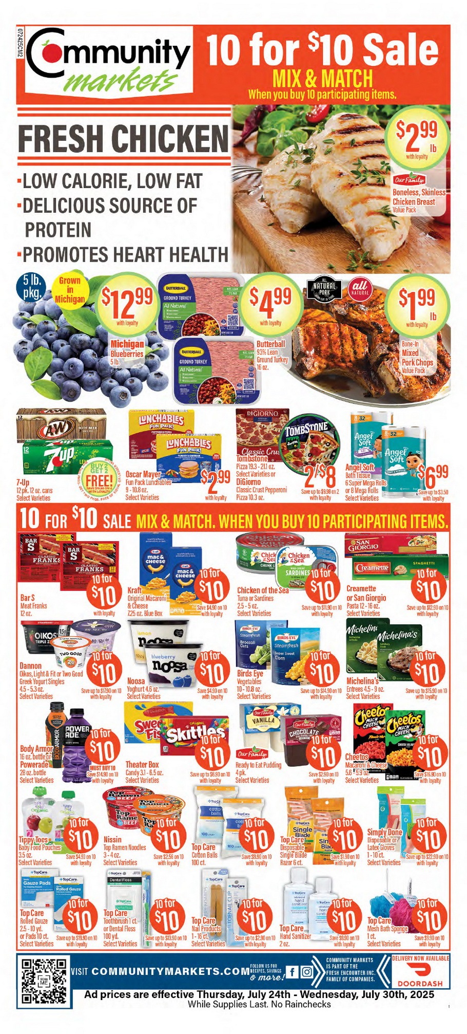 Community Markets Weekly Ad Jul 24 – Jul 30, 2025