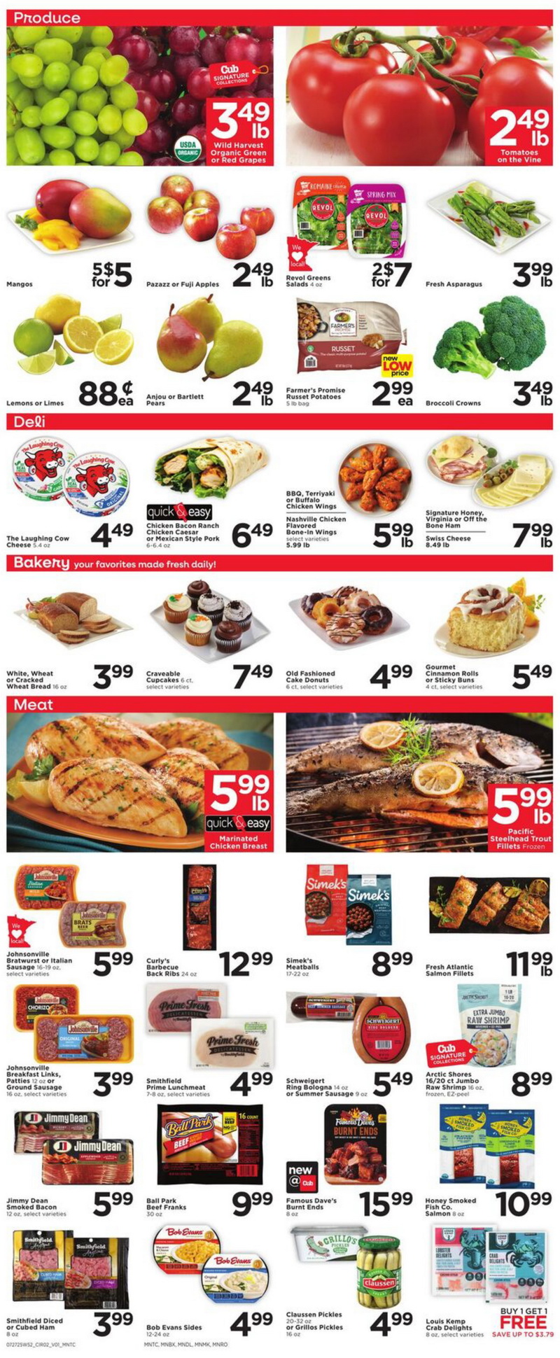 Cub Foods Weekly Ad Jul 26 – Aug 02, 2025