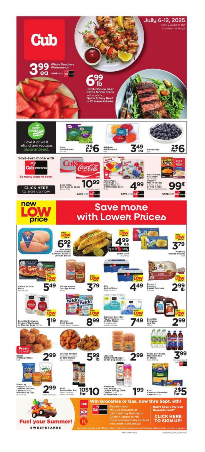 Cub Foods Weekly Ad Jul 06 – Jul 12, 2025