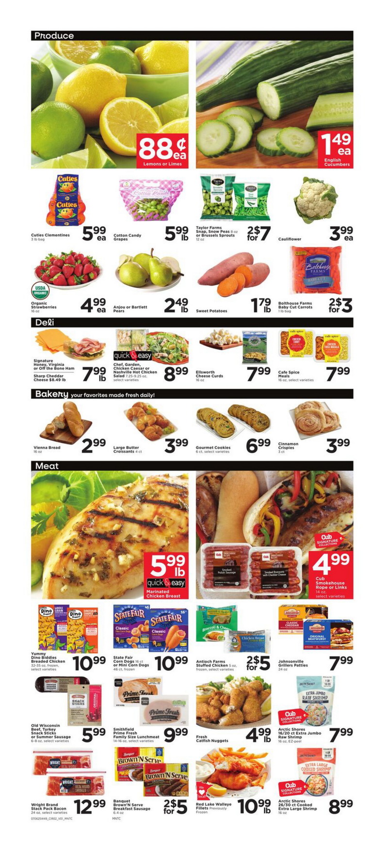 Cub Foods Weekly Ad Jul 06 – Jul 12, 2025