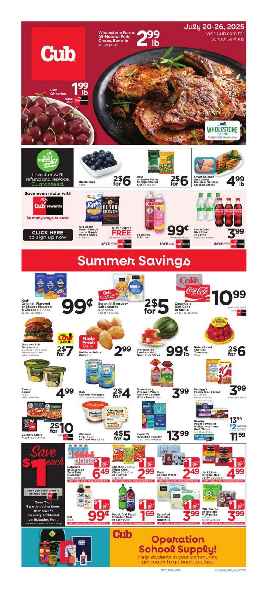 Cub Foods Weekly Ad Jul 20 – Jul 26, 2025