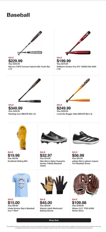 Dick's Sporting Goods Weekly Ad Jul 16 – Jul 22, 2025