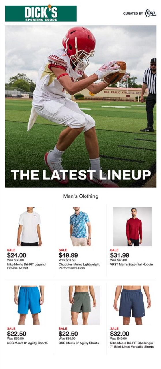 Dick's Sporting Goods Weekly Ad Jul 23 – Jul 29, 2025