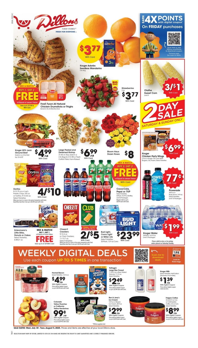 Dillons Weekly Ad Jul 30 – Aug 05, 2025