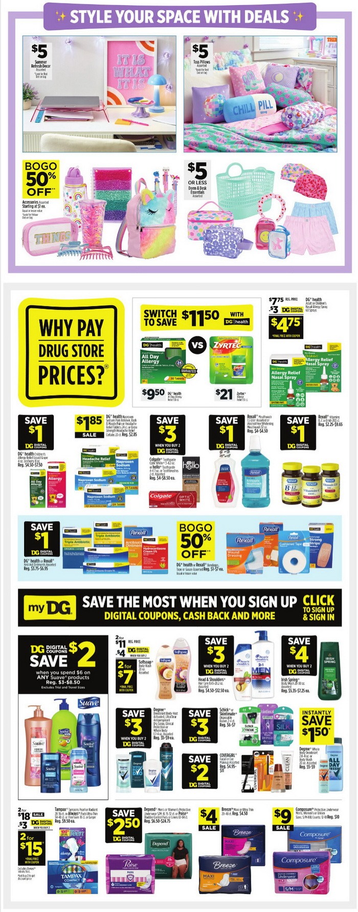 Dollar General Weekly Ad Jul 06 – Jul 12, 2025