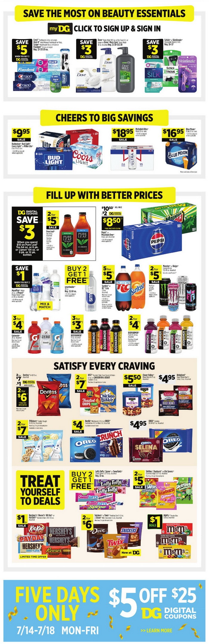 Dollar General Weekly Ad Jul 13 – Jul 19, 2025