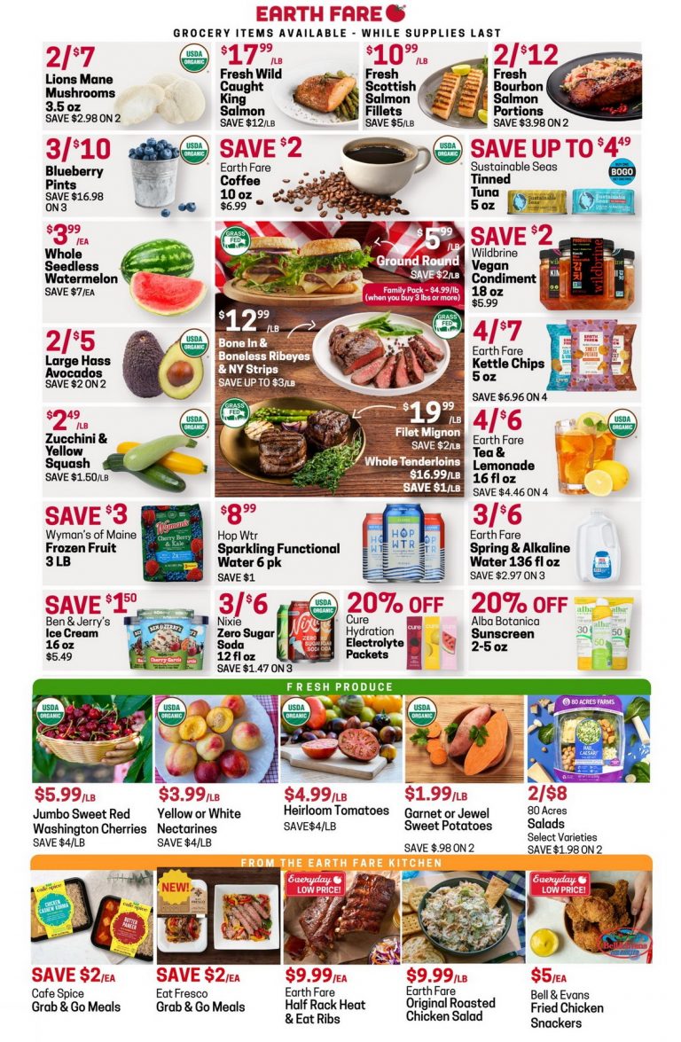 Earth Fare Weekly Ad Jul 09 – Jul 15, 2025