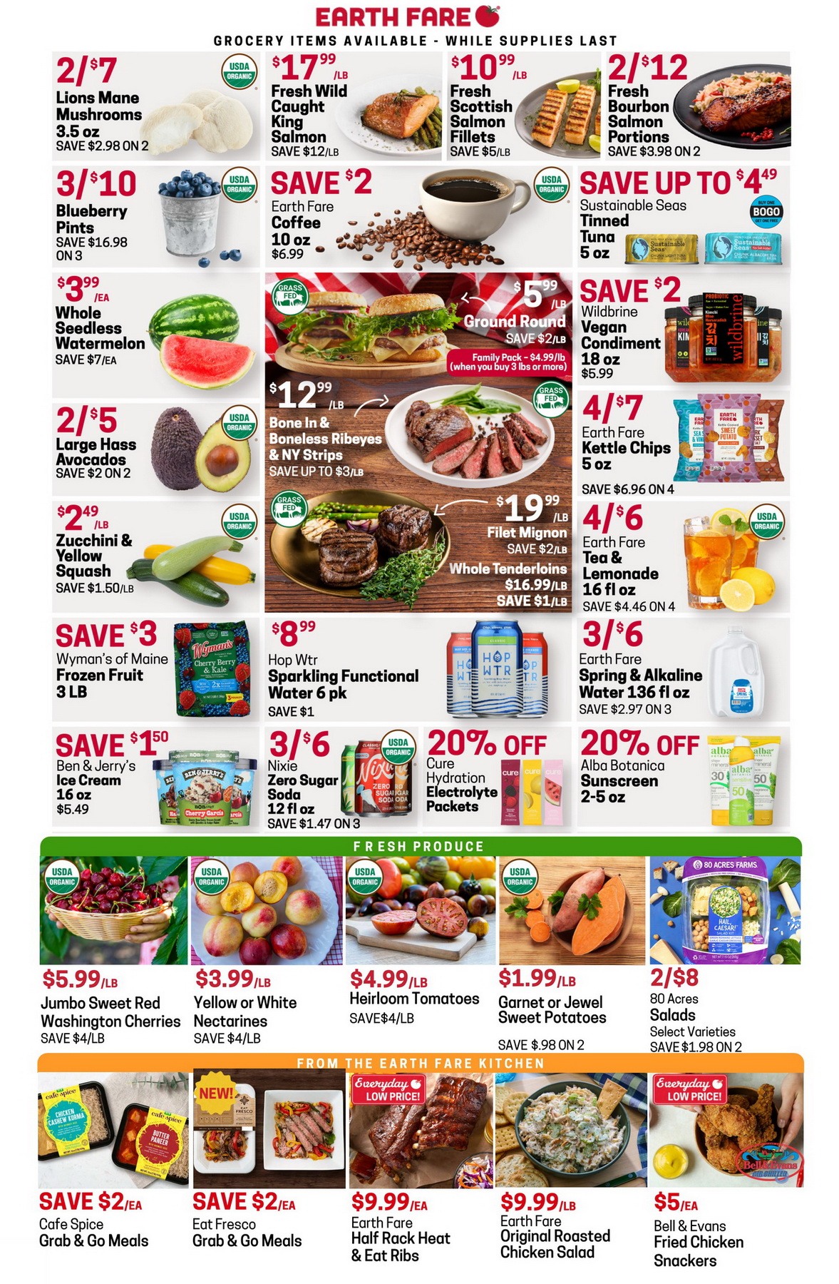 Earth Fare Weekly Ad Jul 09 – Jul 15, 2025