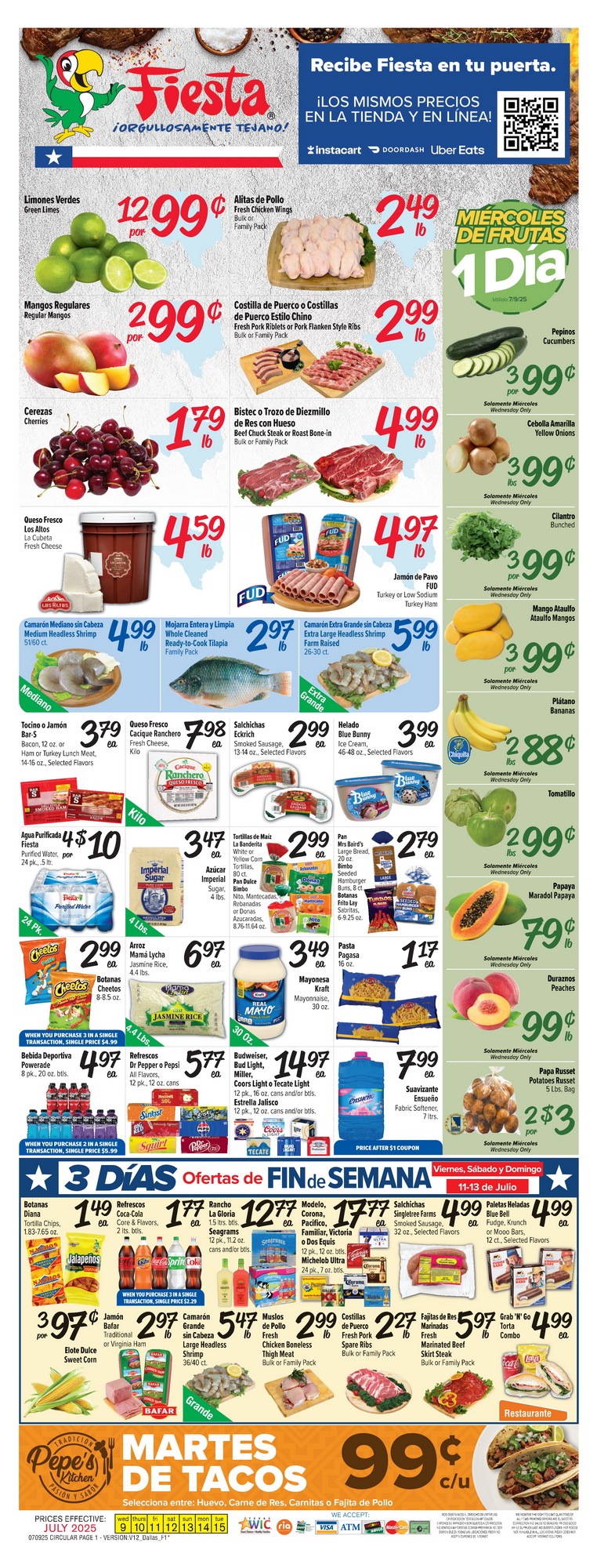 Fiesta Mart Weekly Ad Jul 16 – Jul 22, 2025