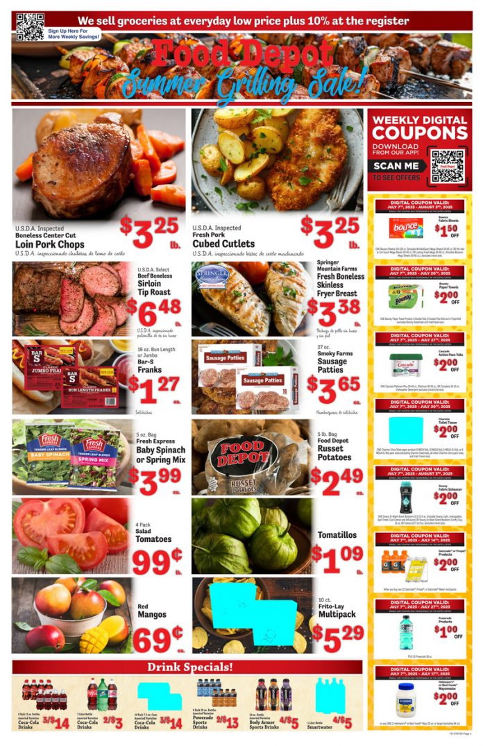 Food Depot Weekly Ad Jul 07 – Jul 13, 2025
