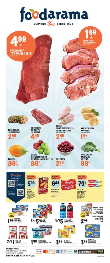 Foodarama Weekly Ad Jul 09 – Jul 15, 2025