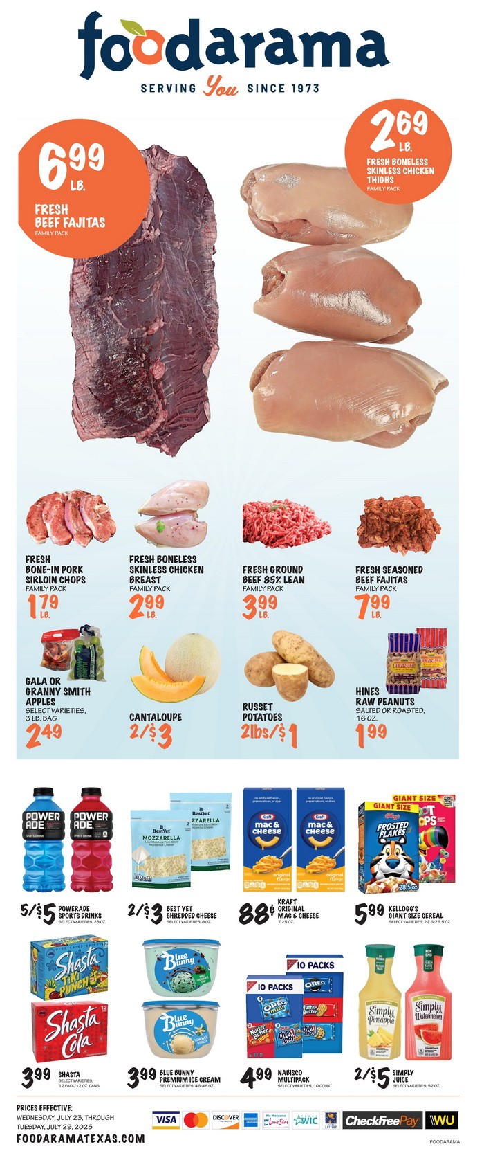 Foodarama Weekly Ad Jul 23 – Jul 29, 2025
