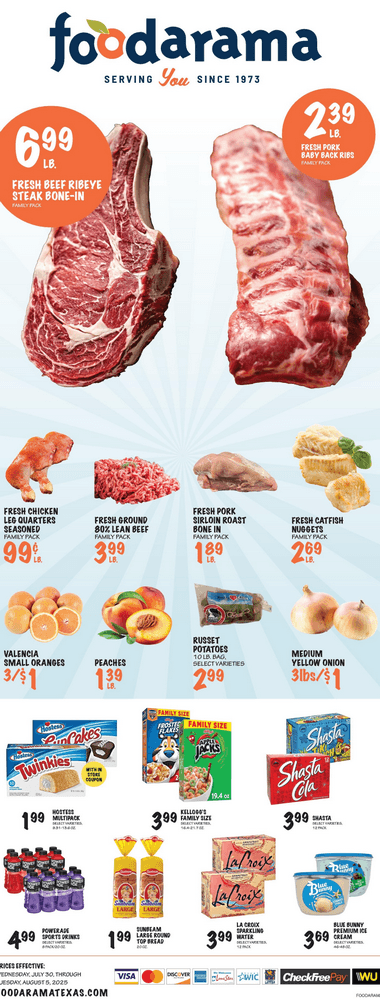 Foodarama Weekly Ad Jul 30 – Aug 05, 2025