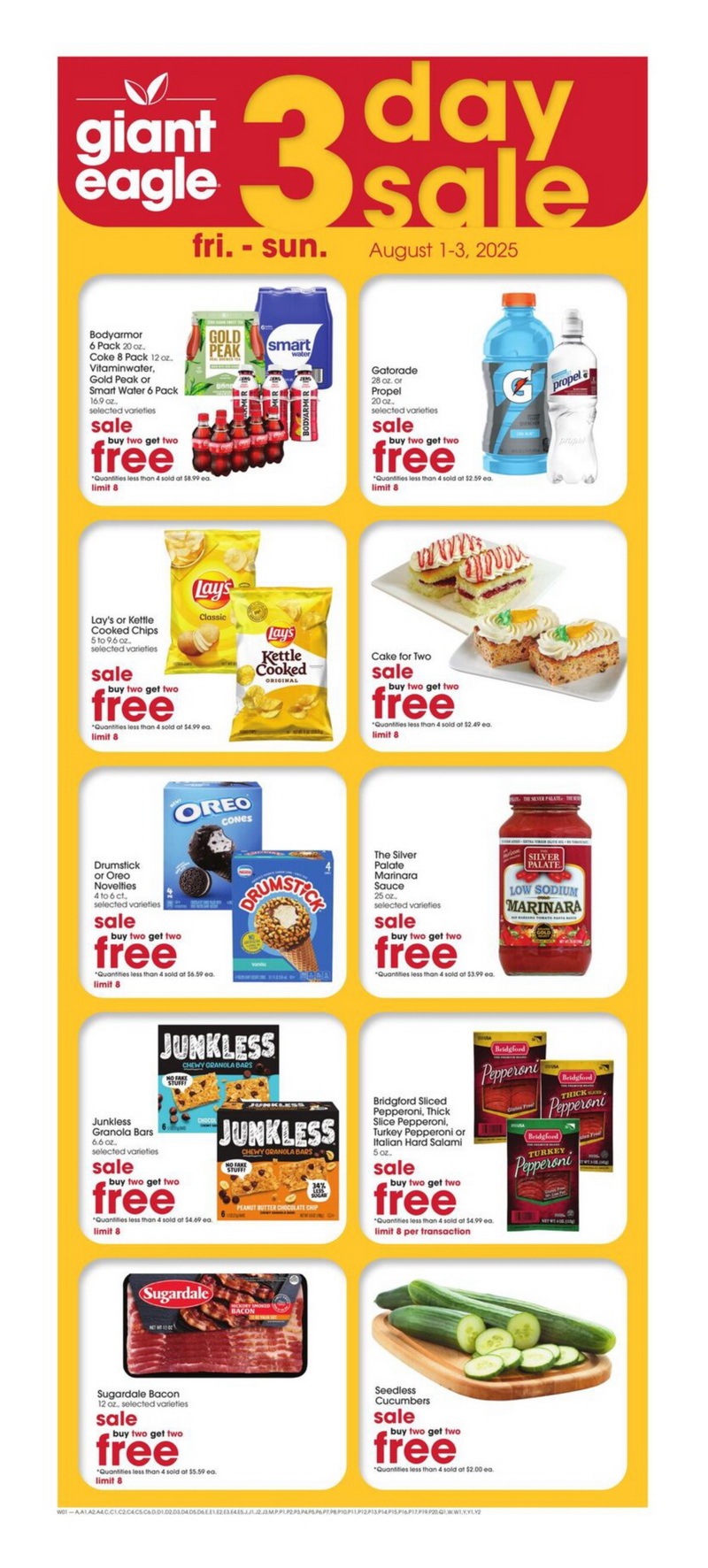 Giant Eagle Weekly Ad Jul 31 – Aug 06, 2025