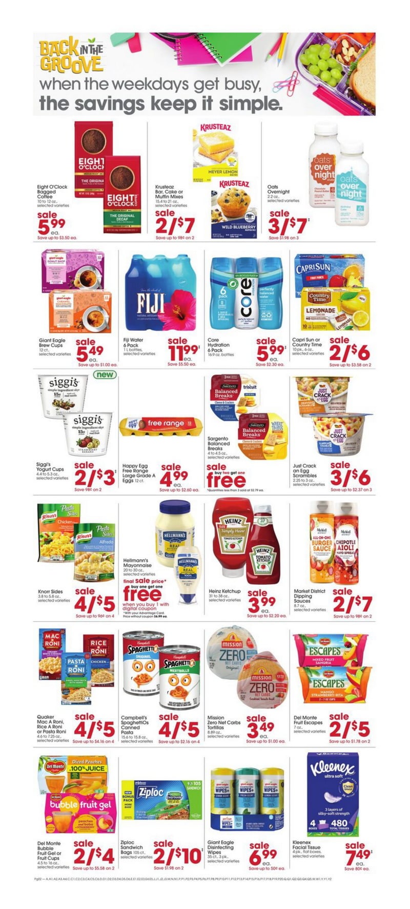 Giant Eagle Weekly Ad Jul 31 – Aug 06, 2025