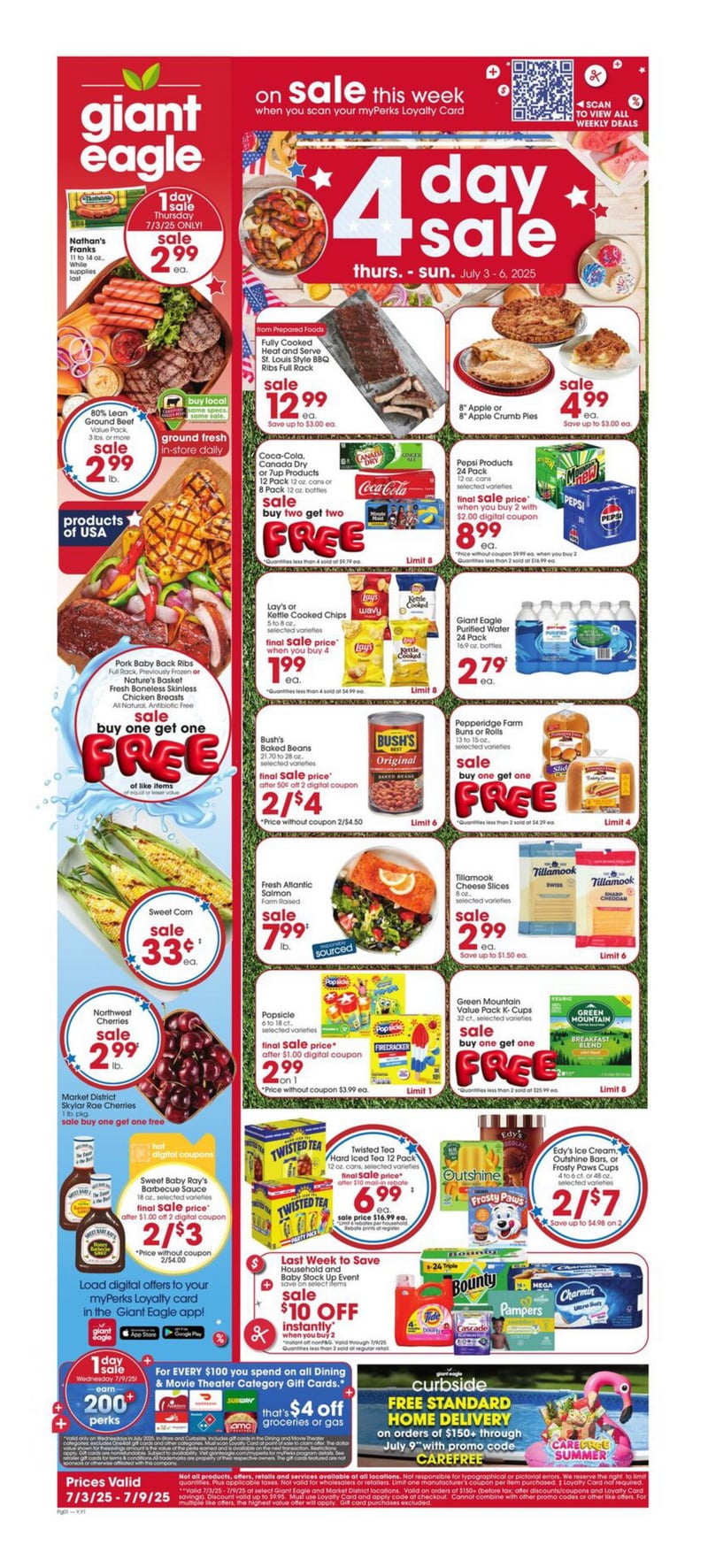 Giant Eagle Weekly Ad Jul 03 – Jul 09, 2025