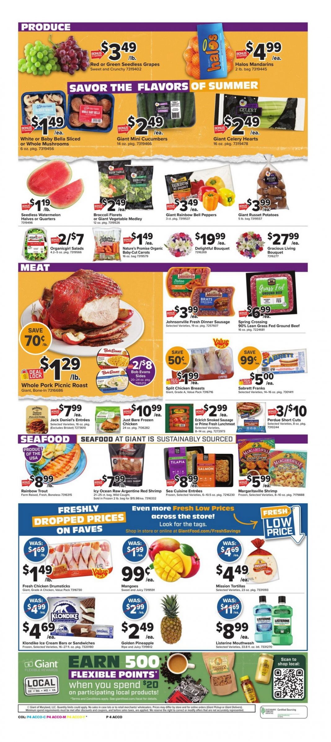 Giant Food Weekly Ad Aug 01 – Aug 07, 2025