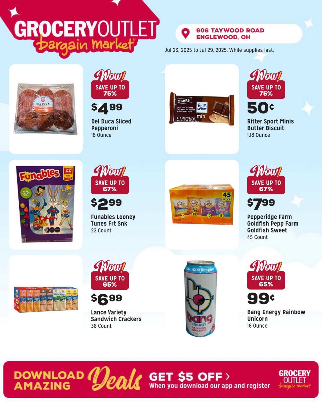 Grocery Outlet Weekly Ad Jul 23 – Jul 29, 2025
