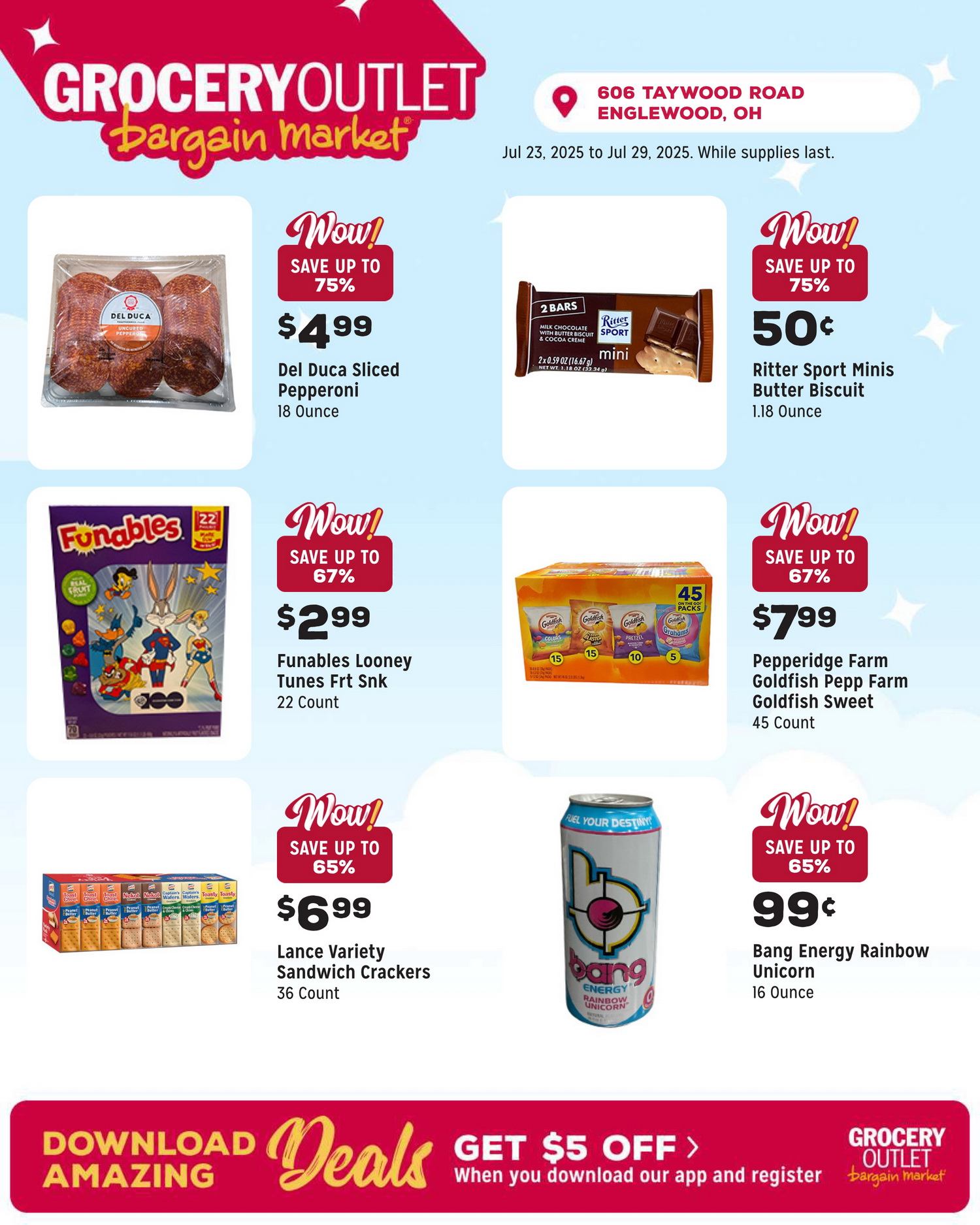 Grocery Outlet Weekly Ad Jul 23 – Jul 29, 2025