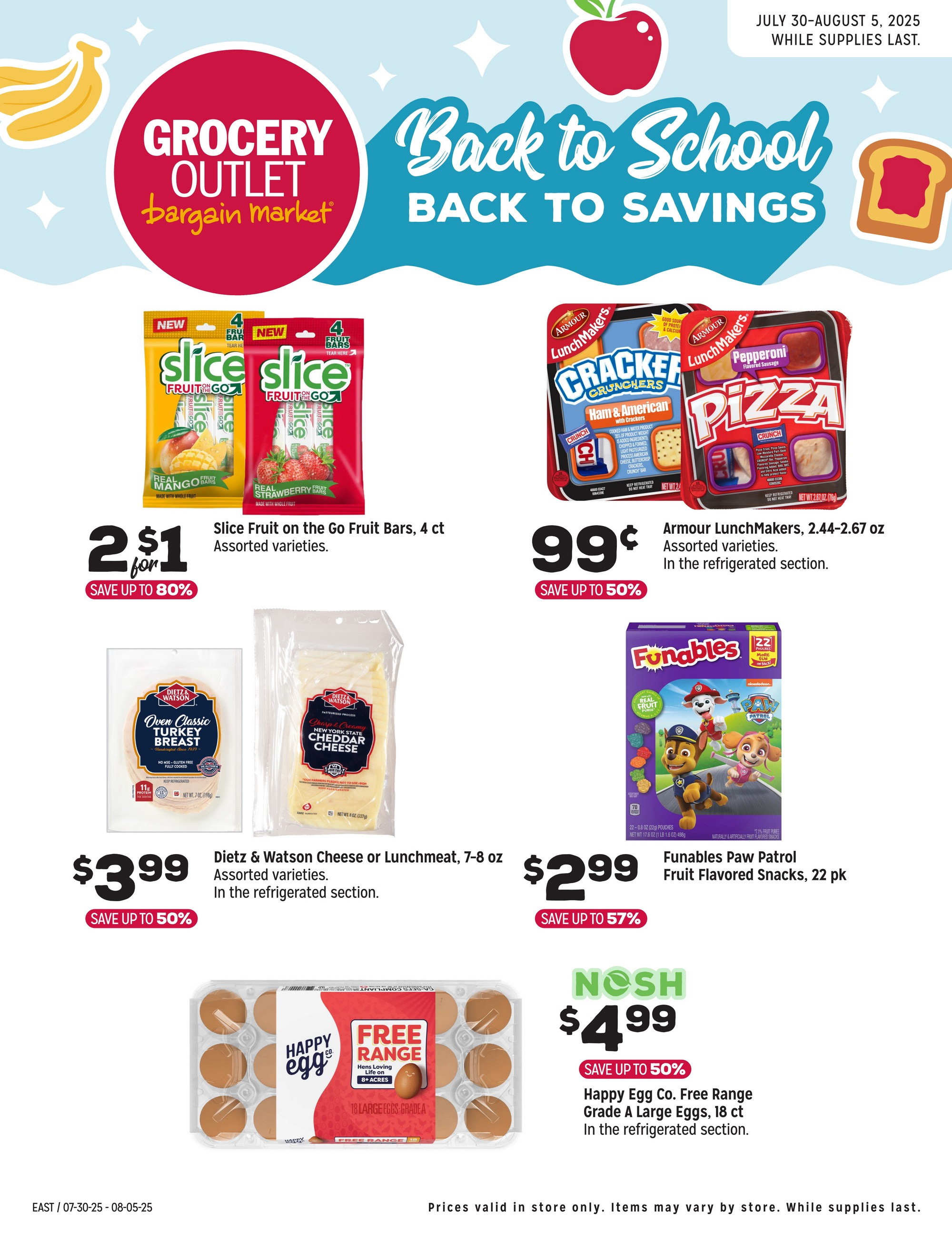 Grocery Outlet Weekly Ad Jul 30 – Aug 05, 2025