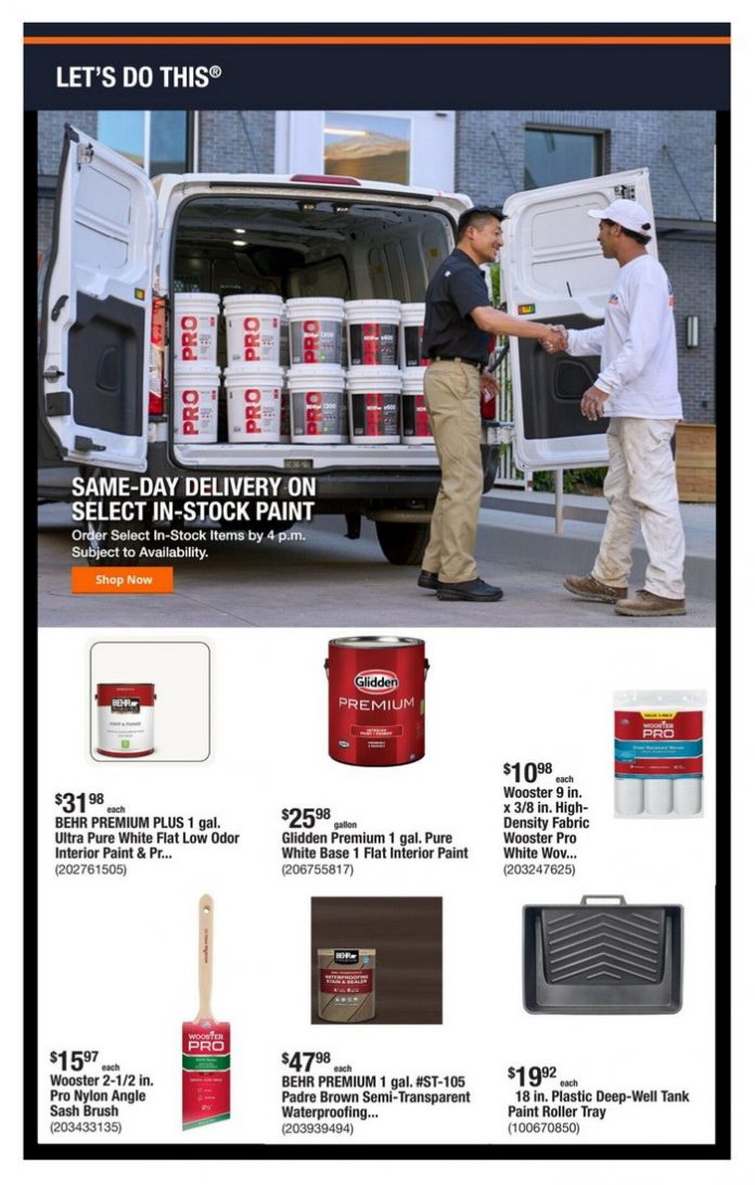 Home Depot Pro Weekly Ad Jul 14 – Jul 21, 2025
