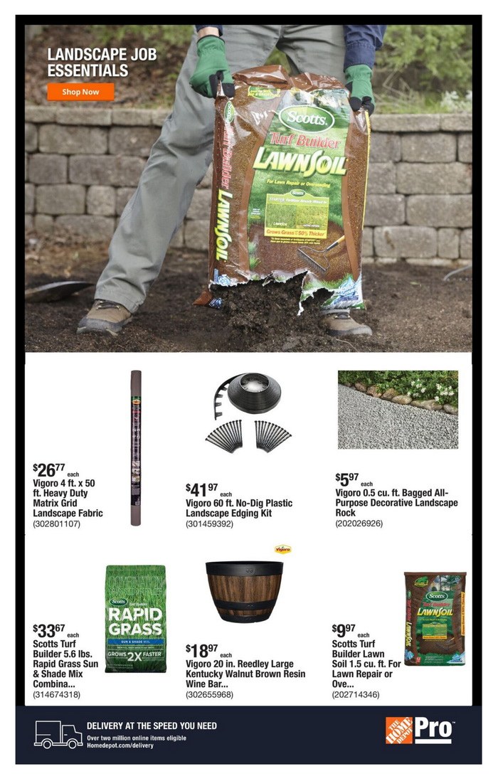 Home Depot Pro Weekly Ad Jul 28 – Aug 04, 2025