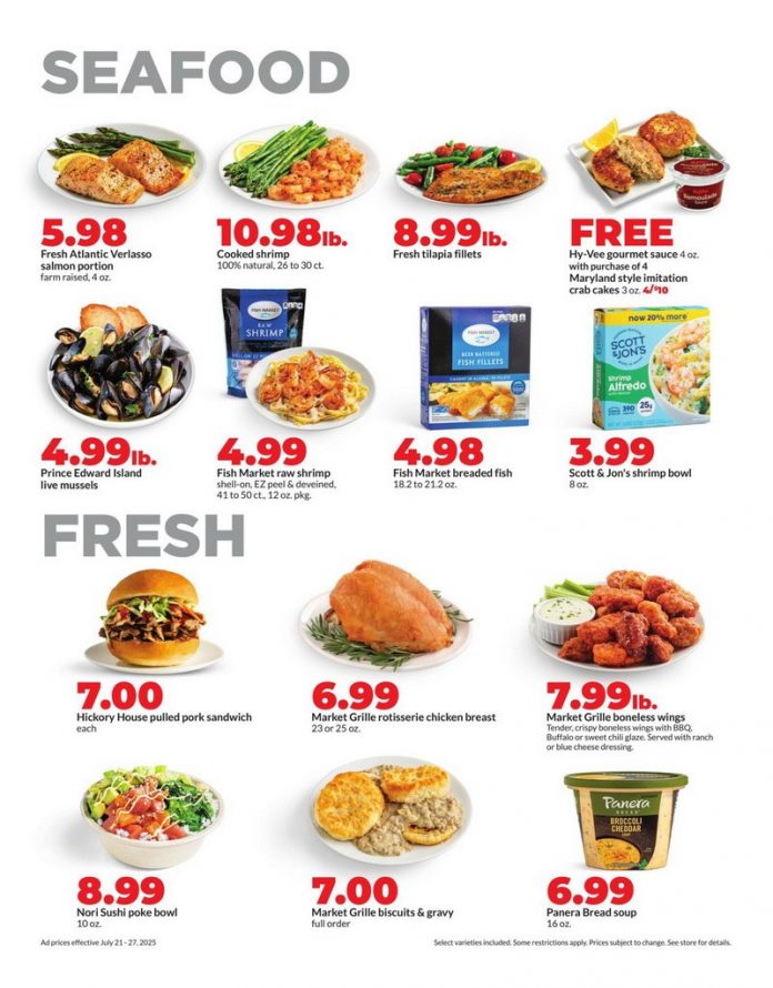 Hy-Vee Weekly Ad Jul 21– Jul 27, 2025