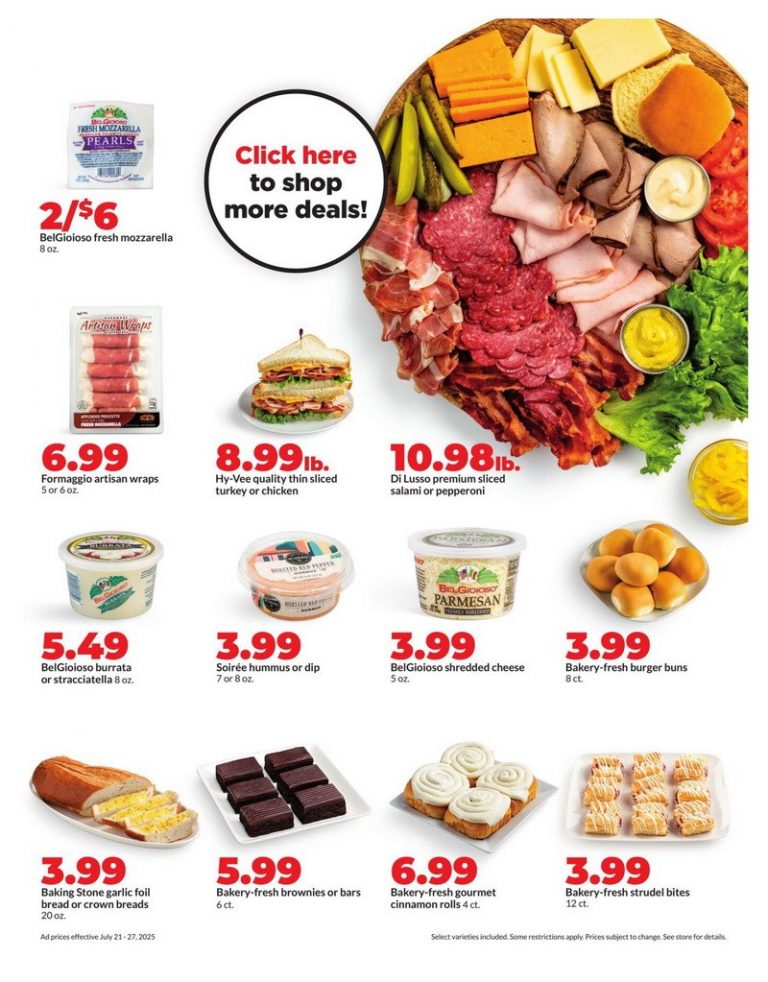 Hy-Vee Weekly Ad Jul 21– Jul 27, 2025
