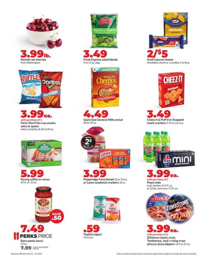 Hy-Vee Weekly Ad Jul 21– Jul 27, 2025